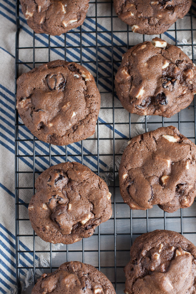 Chocolate Cherry Chunk Cookie Recipe